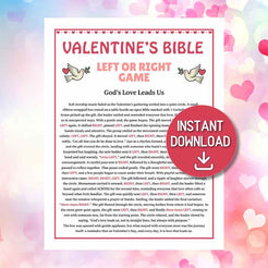 LEFT RIGHT VALENTINES CHRISTIAN GAME – The Game Room