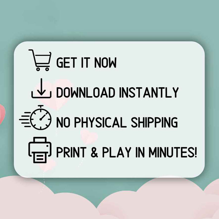 COUPLES GAME BUNDLES PRINTABLE – The Game Room