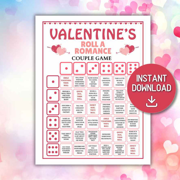 VALENTINES COUPLE DICE GAME – The Game Room