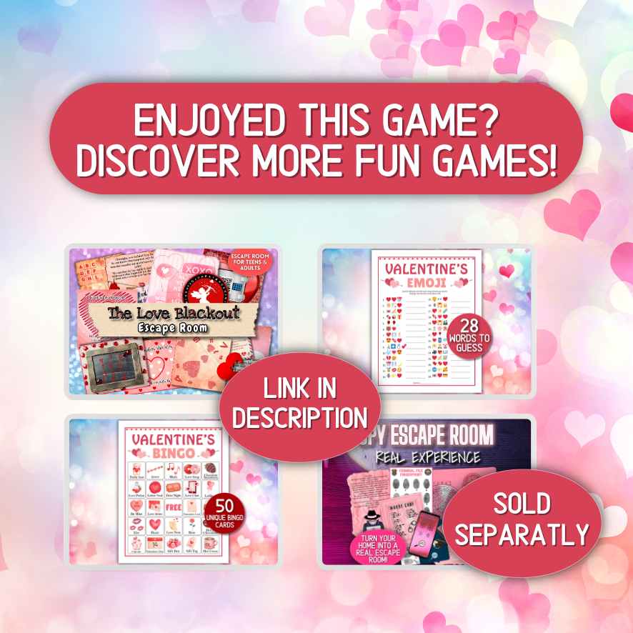 VALENTINES DAY WHICH CAME FIRST GAME – The Game Room