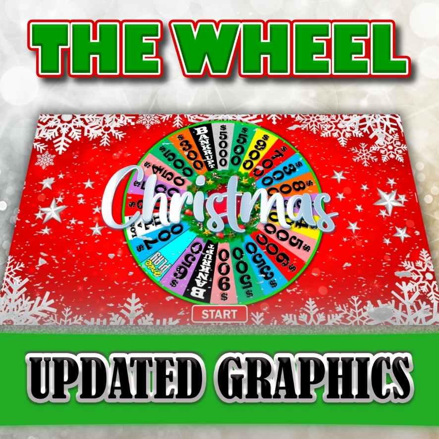 CHRISTMAS WHEEL OF FORTUNE – The Game Room