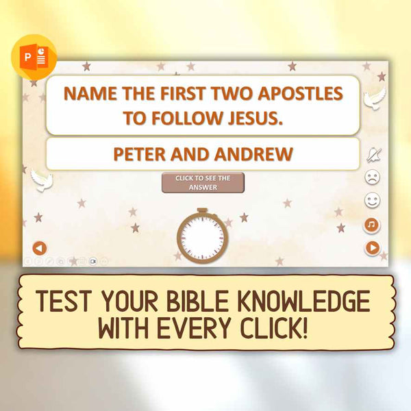 BIBLE TRIVIA QUIZ - GAMES FOR CHURCH AND HOME – The Game Room