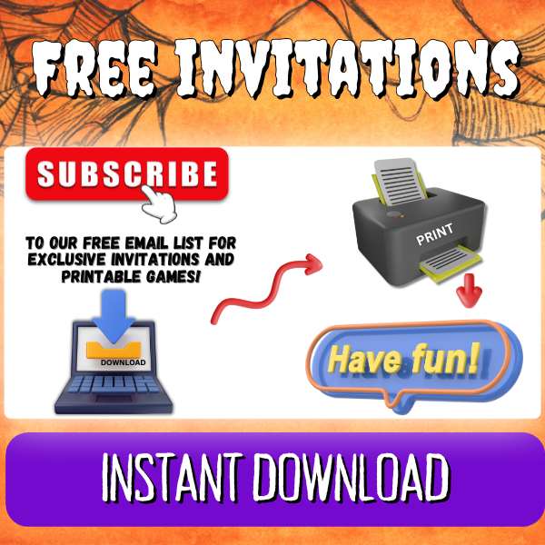 Free Editable Halloween Escape Room Invitations – The Game Room