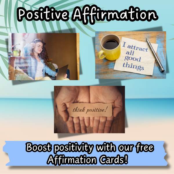 FREE POSITIVE AFFIRMATION CARDS – The Game Room