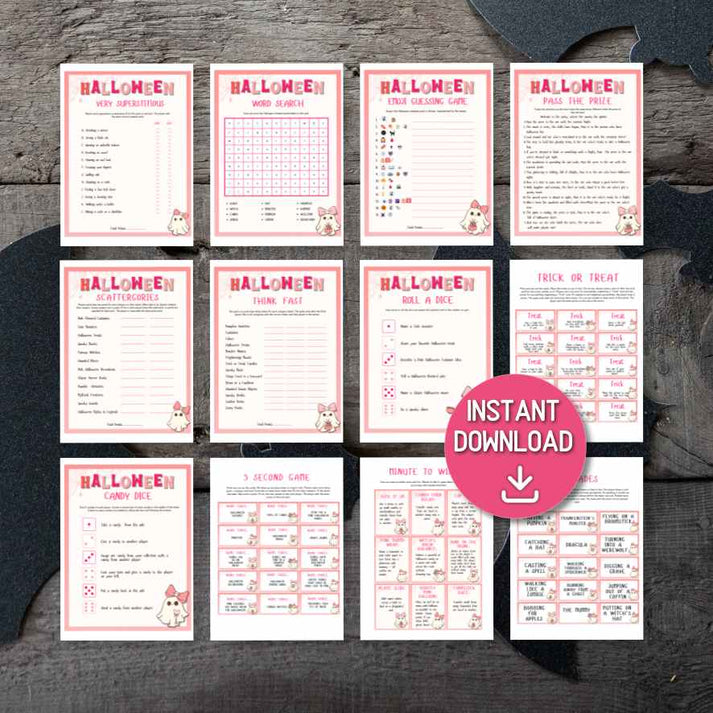 Halloween Pink Party Games – The Game Room