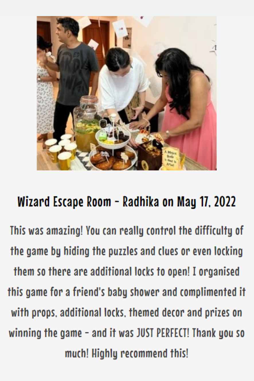 🧙🪄WIZARD ROOM ESCAPE ROOM AT HOME – The Game Room