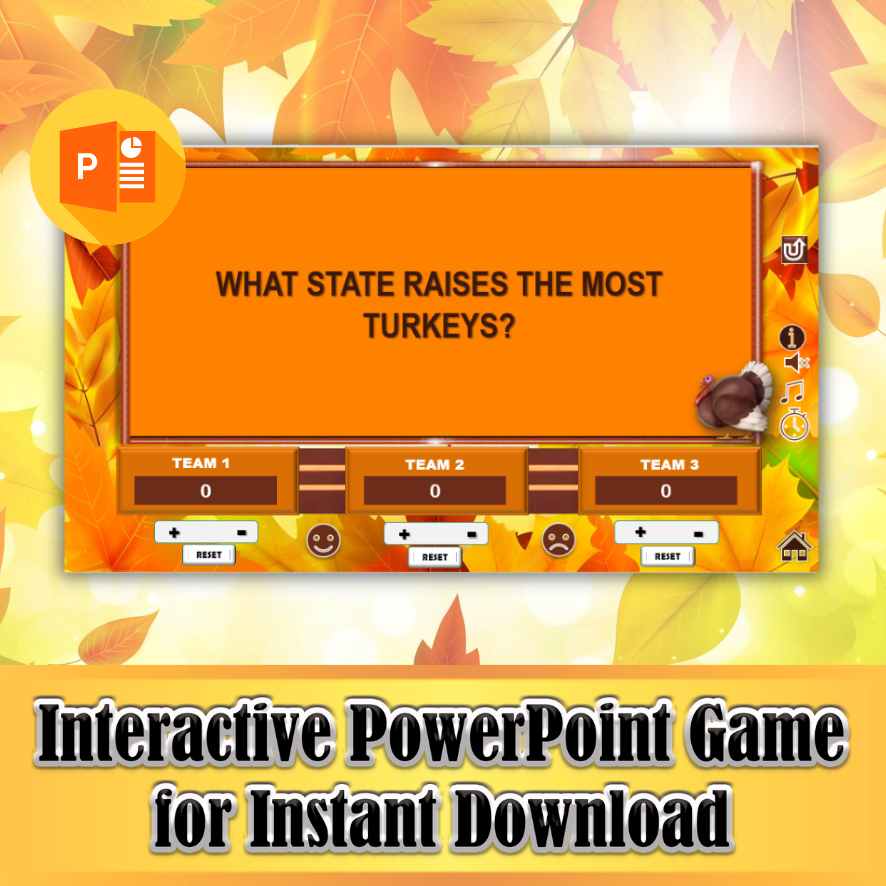 JEOPARTY THANKSGIVING - POWERPOINT GAME – The Game Room
