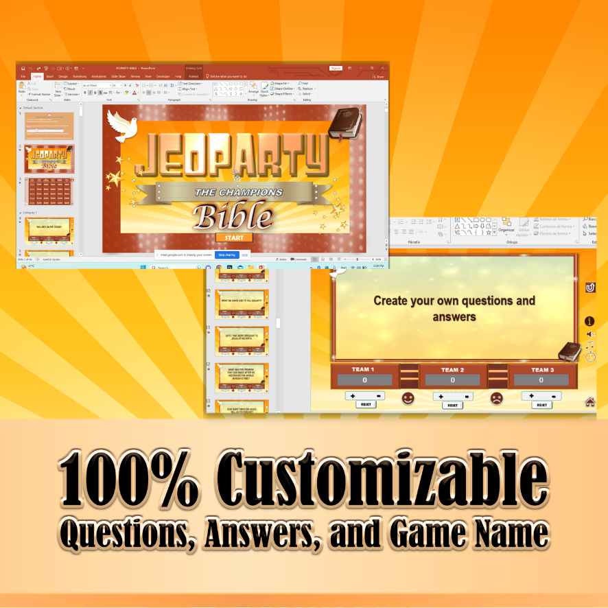 JEOPARTY BIBLE - POWERPOINT GAME – The Game Room