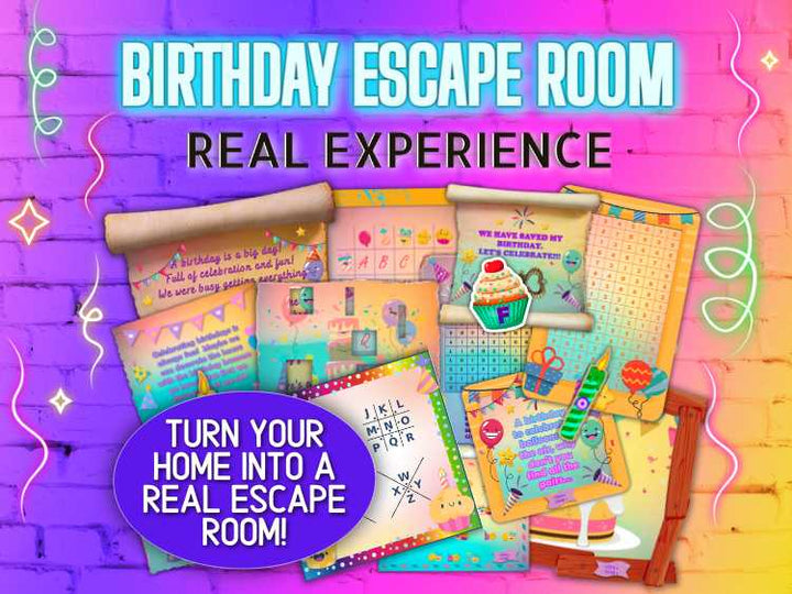CREATE AN ESCAPE ROOM AT HOME – The Game Room