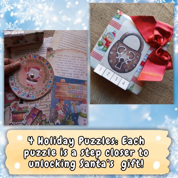 Christmas Escape Room for Kids Printable Xmas Puzzles – The Game Room