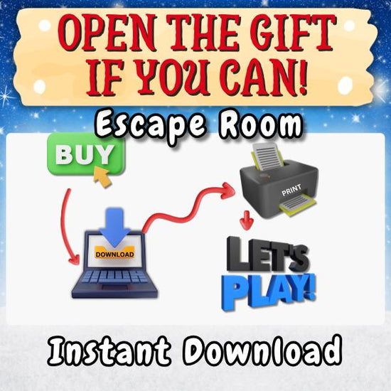 Christmas Escape Room for Kids Printable Xmas Puzzles – The Game Room