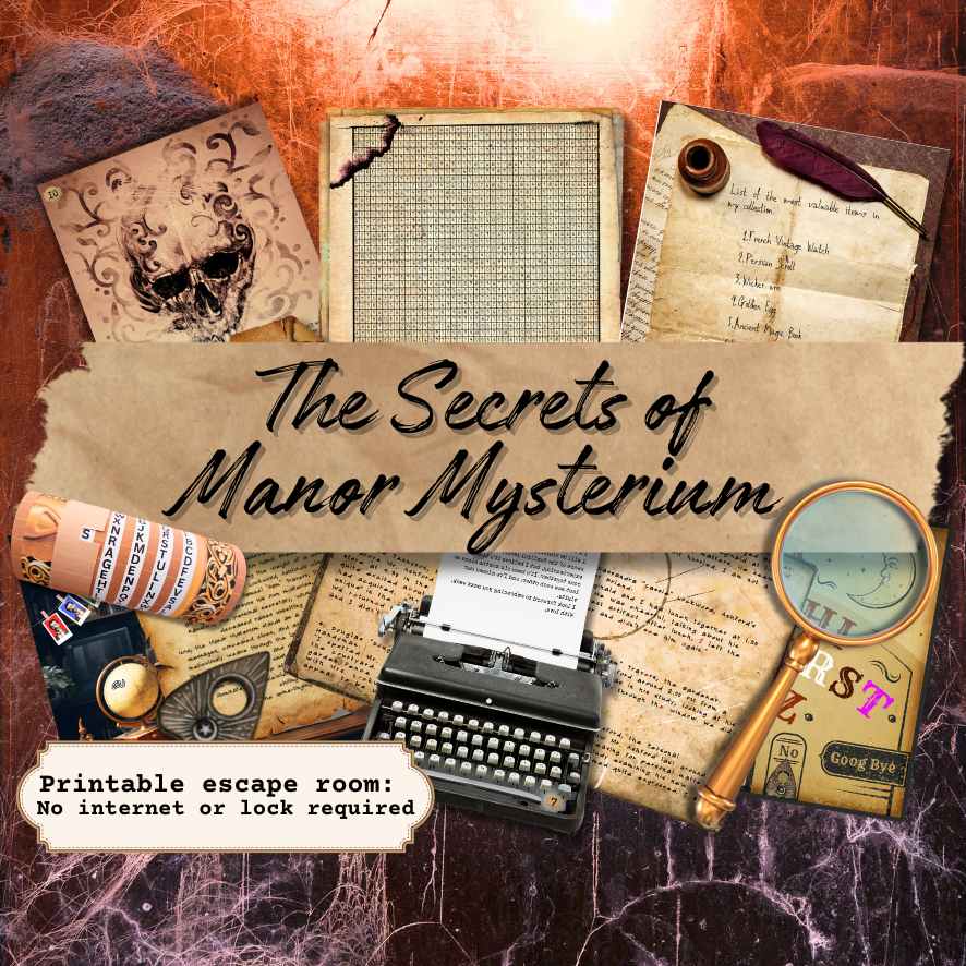 MURDER MYSTERY GAME KIT - ESCAPE ROOM AT HOME – The Game Room