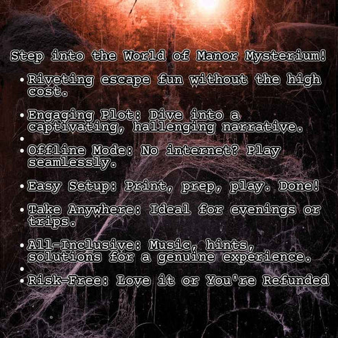 MURDER MYSTERY GAME KIT - ESCAPE ROOM AT HOME – The Game Room