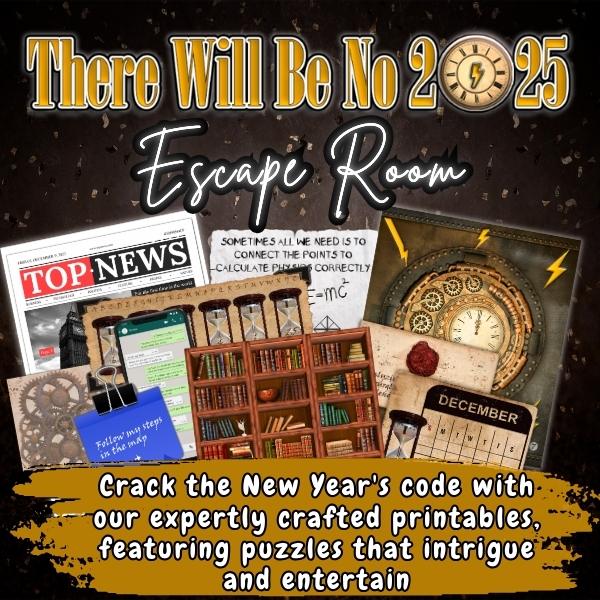 A Thrilling New Year’s Escape Room Game for Adults and Teens – The Game ...