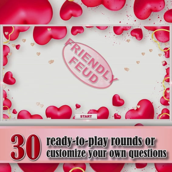 VALENTINES DAY TRIVIA FAMILY FRIENDLY FEUD – The Game Room