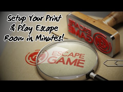 WIZARD SCHOOL ESCAPE ROOM - PRINT AND PLAY – The Game Room