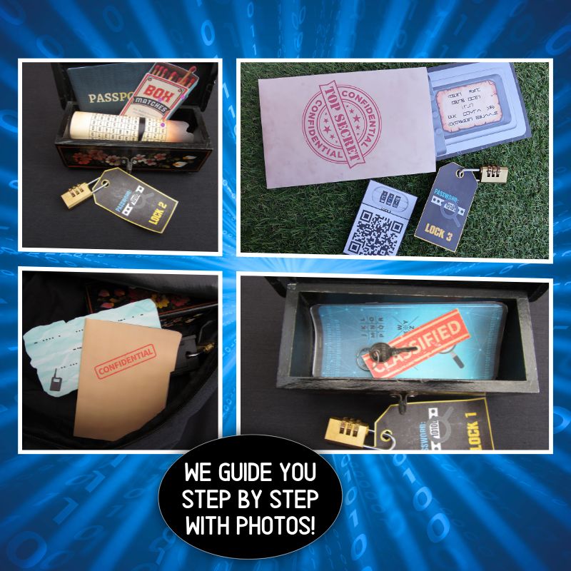 SPY ESCAPE ROOM - A REAL EXPERIENCE AT HOME – The Game Room