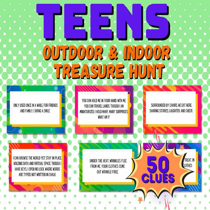 TREASURE HUNT KIDS - Games for kids in home – The Game Room