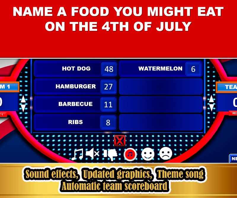 4TH JULY 🗽 FAMILY FRIENDLY FEUD – The Game Room