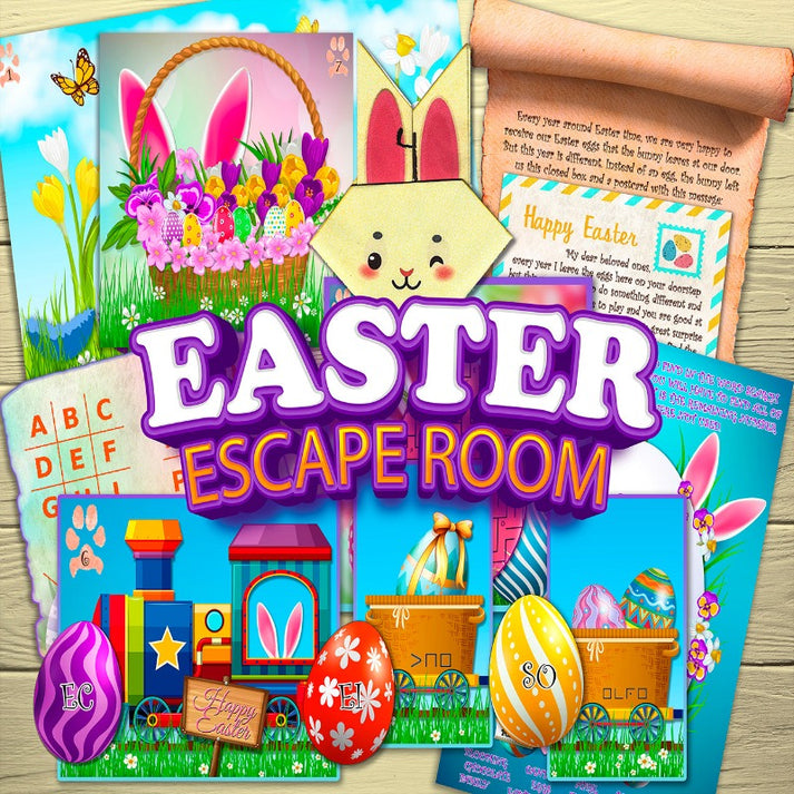 KIDS ESCAPE ROOM EASTER - PRINT AND PLAY – The Game Room