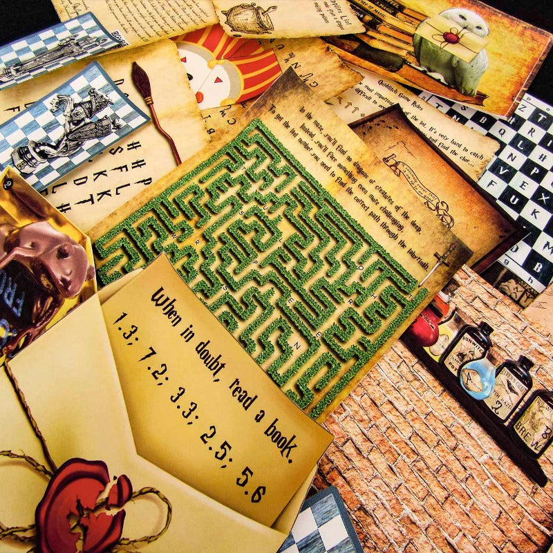 WIZARD SCHOOL ESCAPE ROOM - PRINT AND PLAY – The Game Room