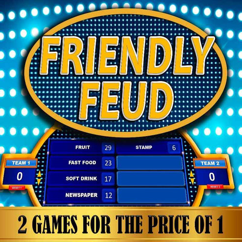 FRIENDLY FEUD - POWERPOINT GAME FOR DOWNLOAD – The Game Room