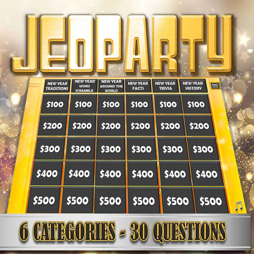 NEW YEARS GAMES FOR PARTY – The Game Room