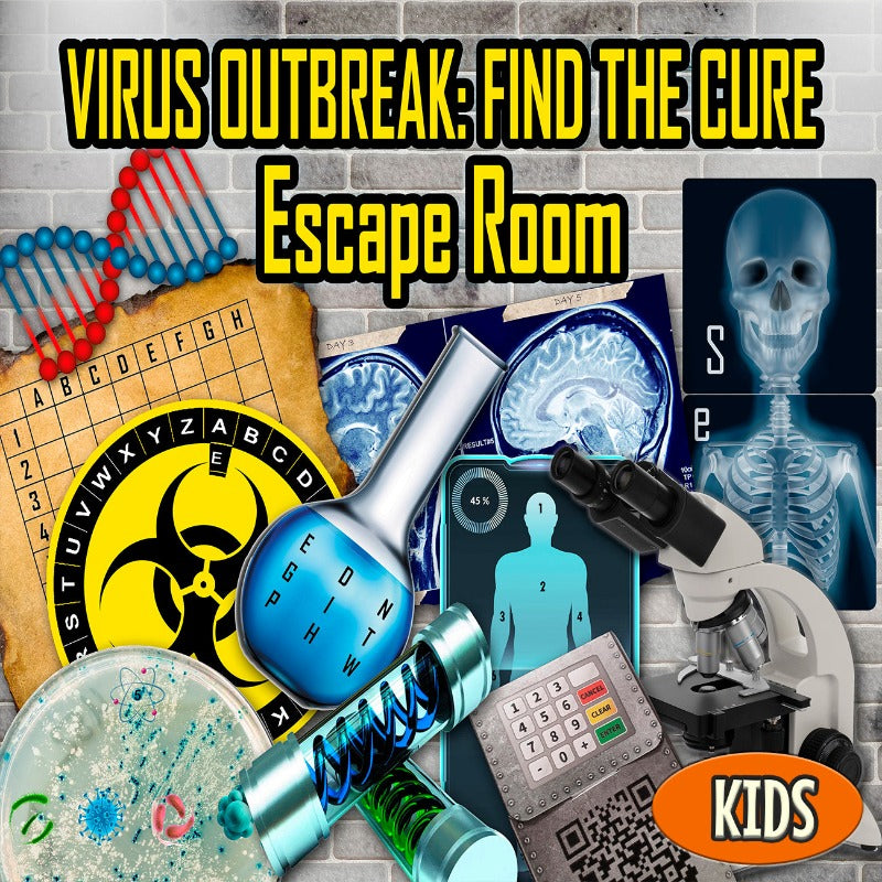 KIDS ESCAPE ROOM VIRUS - PRINT AND PLAY – The Game Room