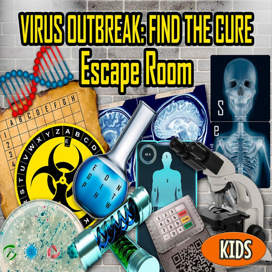 KIDS ESCAPE ROOM VIRUS - PRINT AND PLAY – The Game Room
