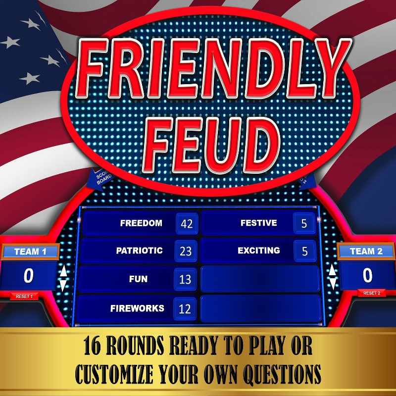 4TH JULY 🗽 FAMILY FRIENDLY FEUD – The Game Room