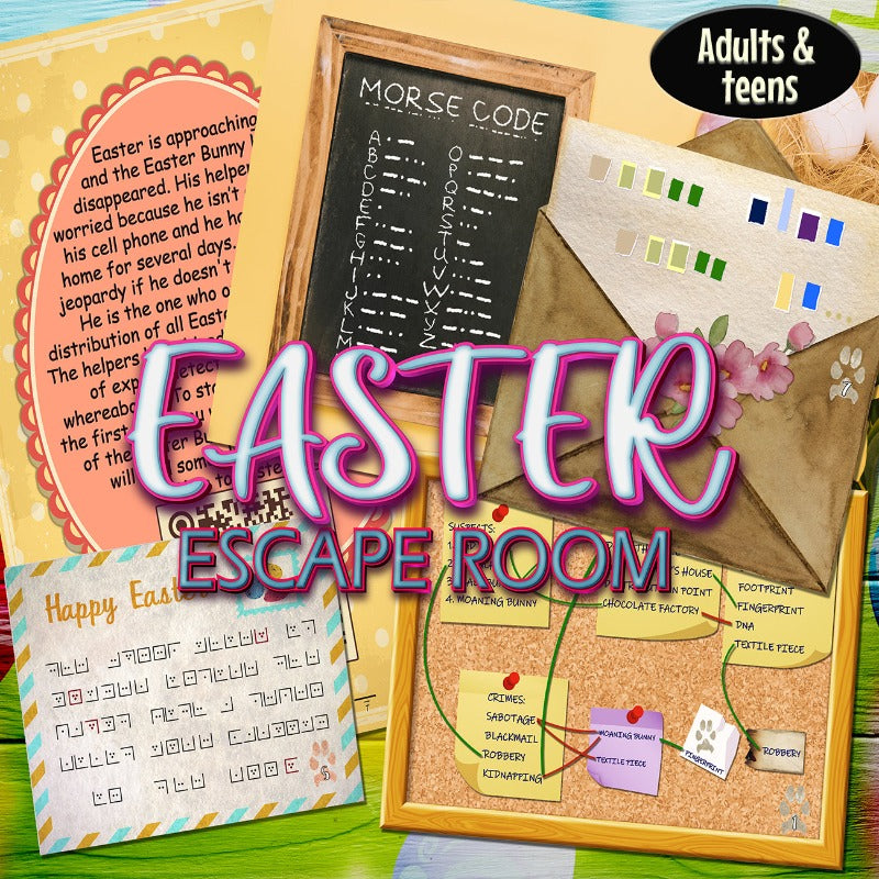 EASTER ESCAPE ROOM - PRINT AND PLAY – The Game Room