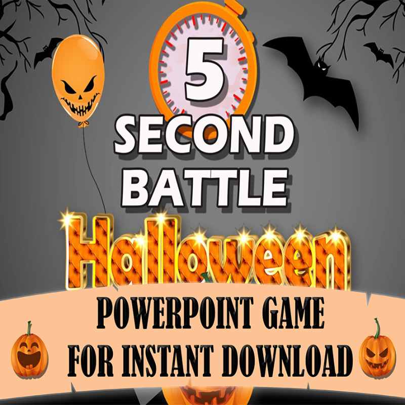 4 HALLOWEEN GAMES BUNDLE - Zoom Party Games – The Game Room