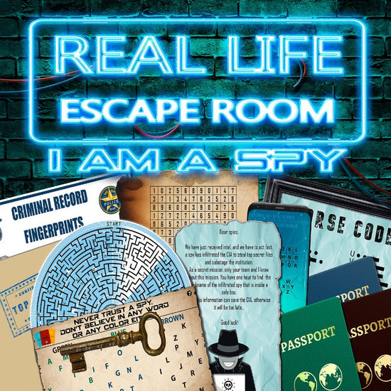 SPY ESCAPE ROOM - A REAL EXPERIENCE AT HOME – The Game Room
