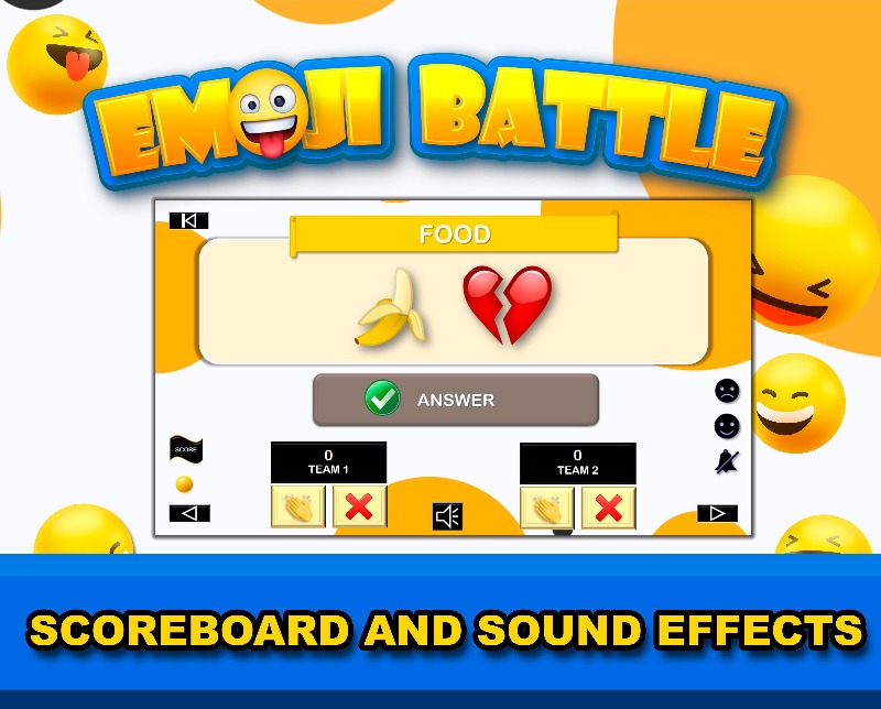 Guessing Emoji Game – 150 Rounds of Fun & Challenge – The Game Room